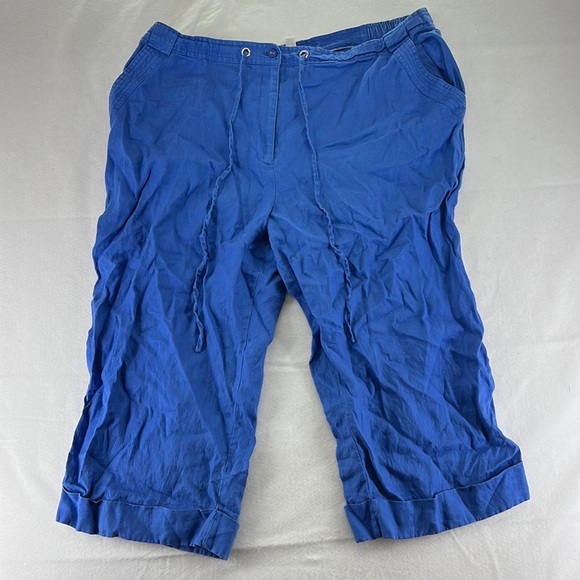 JM Collection | Pants & Jumpsuits | Jm Collection Capri Pants Cuffed ...